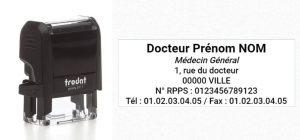 Tampon de médecin : les spécificités du cachet pour docteur