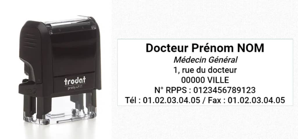 Tampon de médecin : les spécificités du cachet pour docteur Tampon de médecin : les spécificités du cachet pour docteur